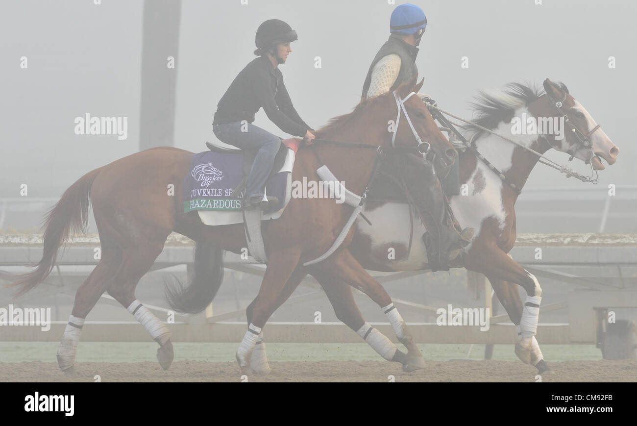 Oct. 31, 2012 - U.S. - Hazardous, trained by Carl O'Callaghan,exercises ...