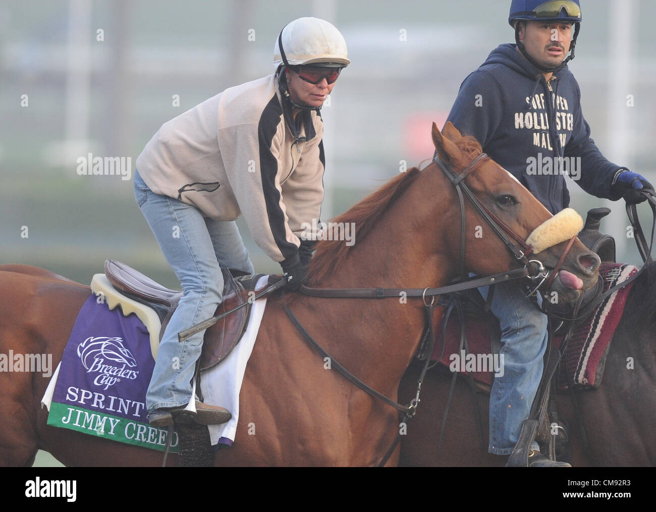 Oct. 31, 2012 - Arcadia, California, U.S. - Jimmy Creed, trained by ...