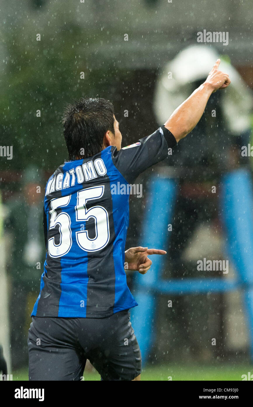 Yuto Nagatomo (Inter), OCTOBER 31, 2012 - Football / Soccer : Yuto ...