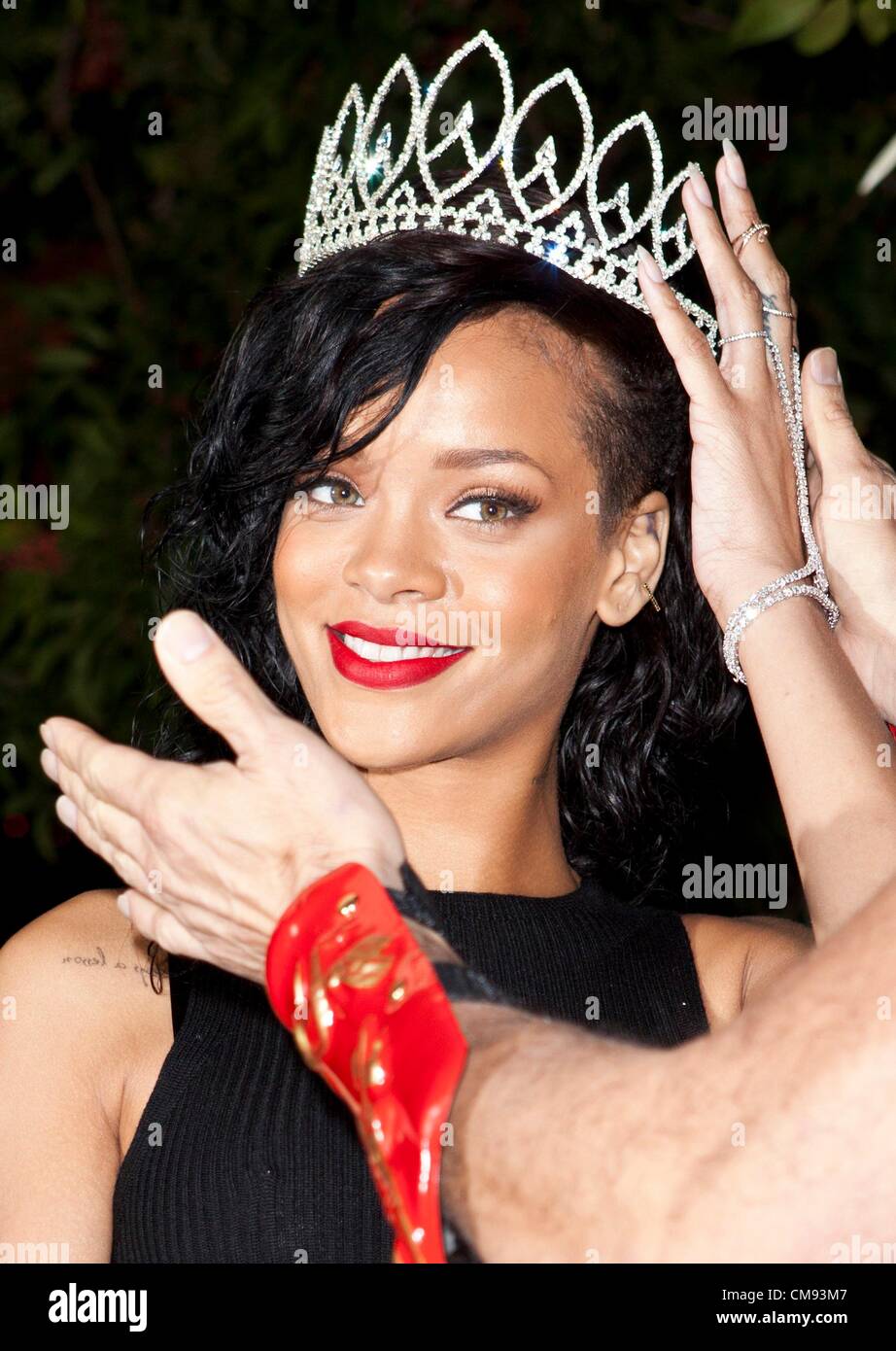 Rihanna at arrivals for Rihanna's Halloween Costume Ball 2012 ...