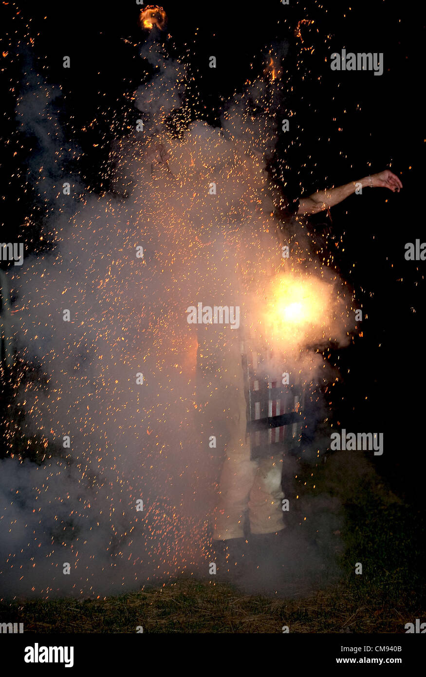 Oct. 26, 2012 - Brighton, Michigan, U.S - John Fletcher of Pinckney, 50 ...
