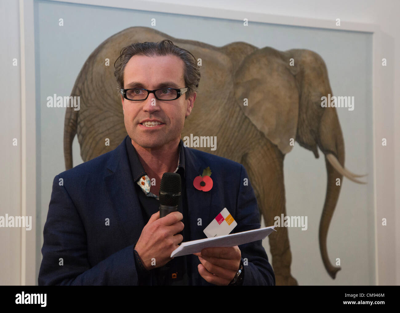 London, England, UK. Wednesday, 31 October 2012. Will Ramsay, Founder ...