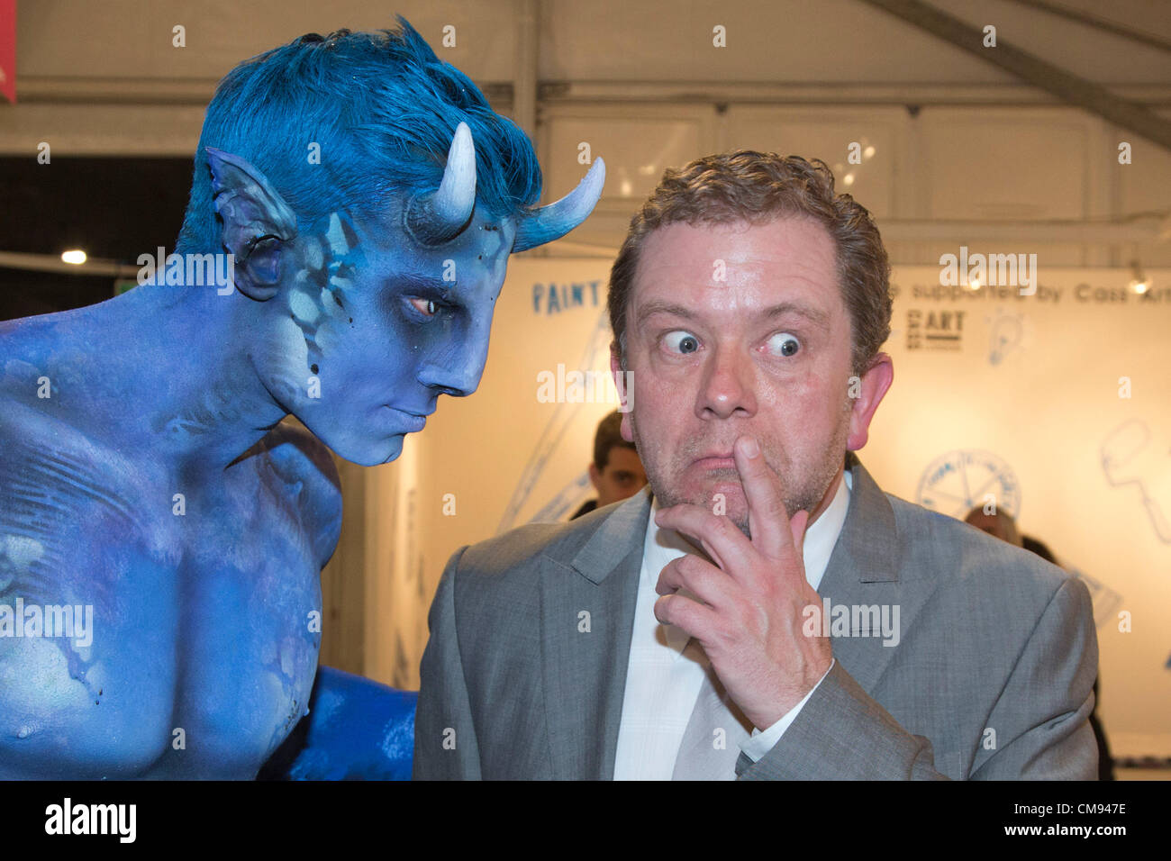 London, England, UK. Wednesday, 31 October 2012. Jon Culshaw ...