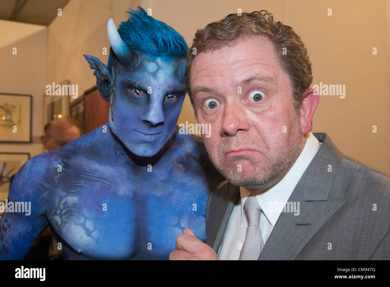 London, England, UK. Wednesday, 31 October 2012. Jon Culshaw ...