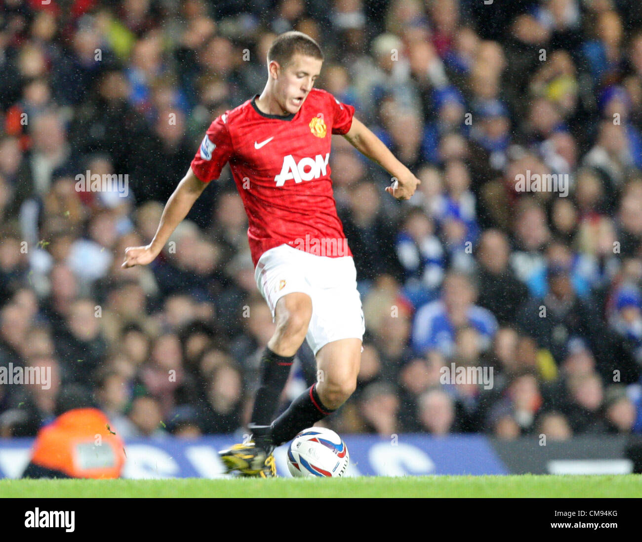 31.10.2012.London, England. Scott Wootton of Manchester United in ...