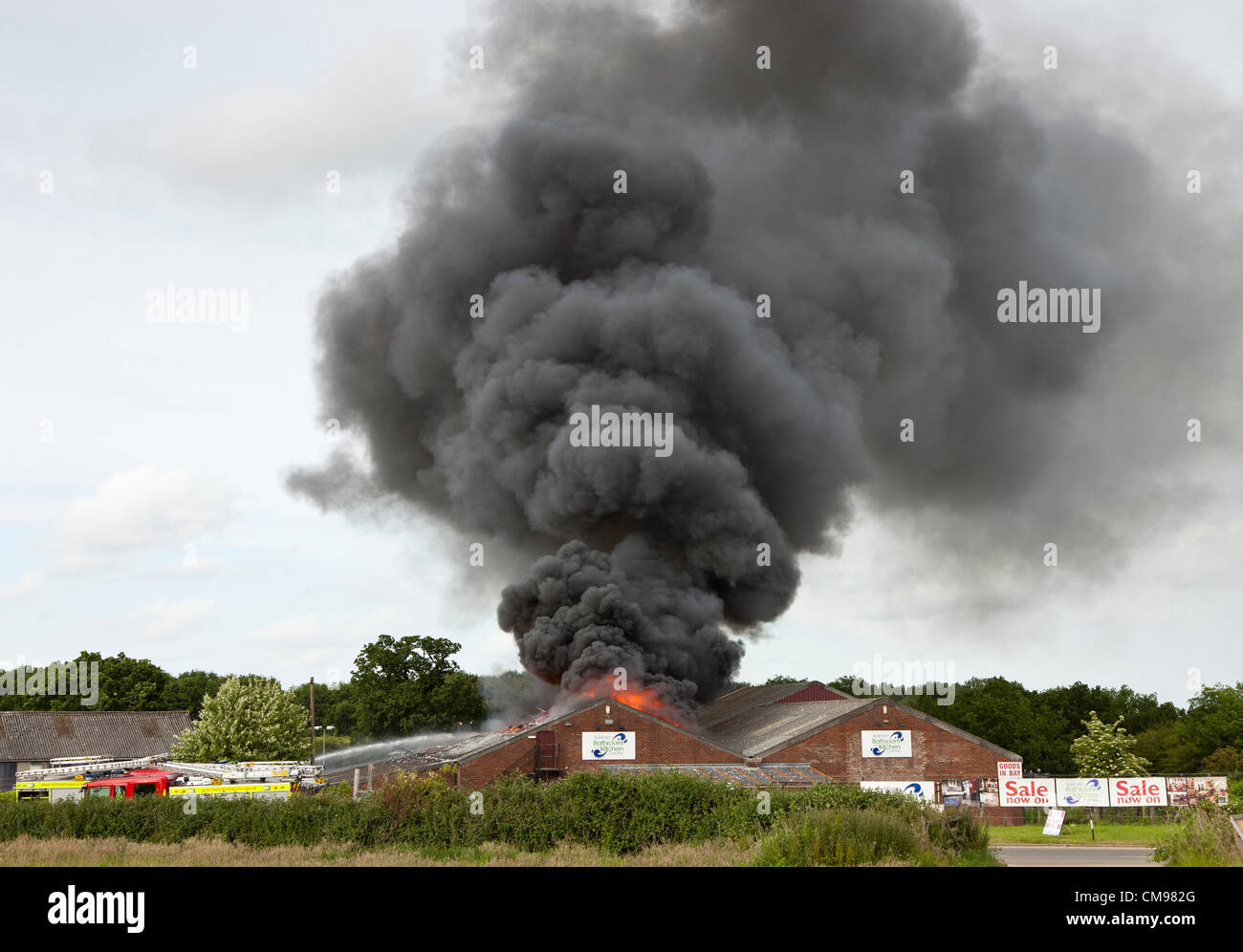 Fire damage bathroom hi-res stock photography and images - Alamy