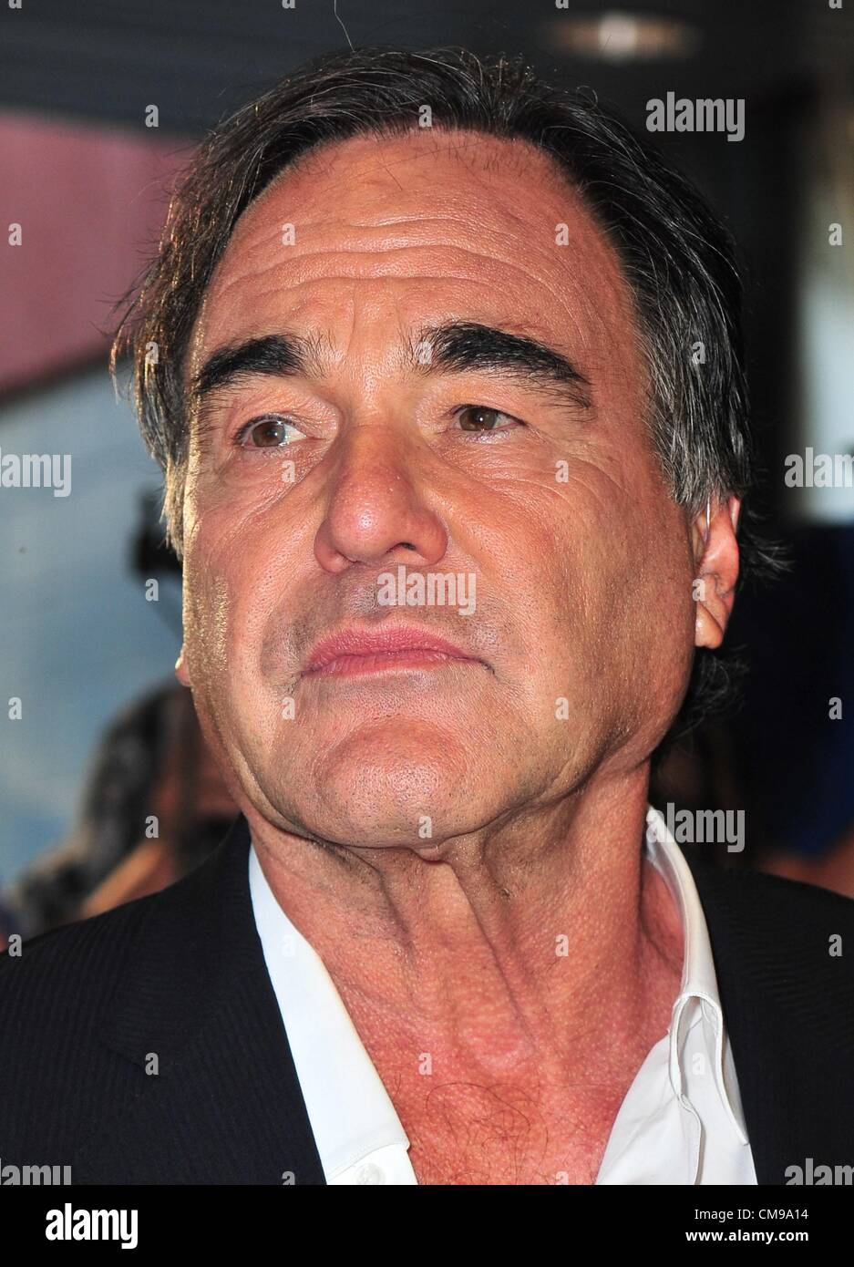 Oliver Stone at arrivals for SAVAGES Premiere, School of Visual Arts ...