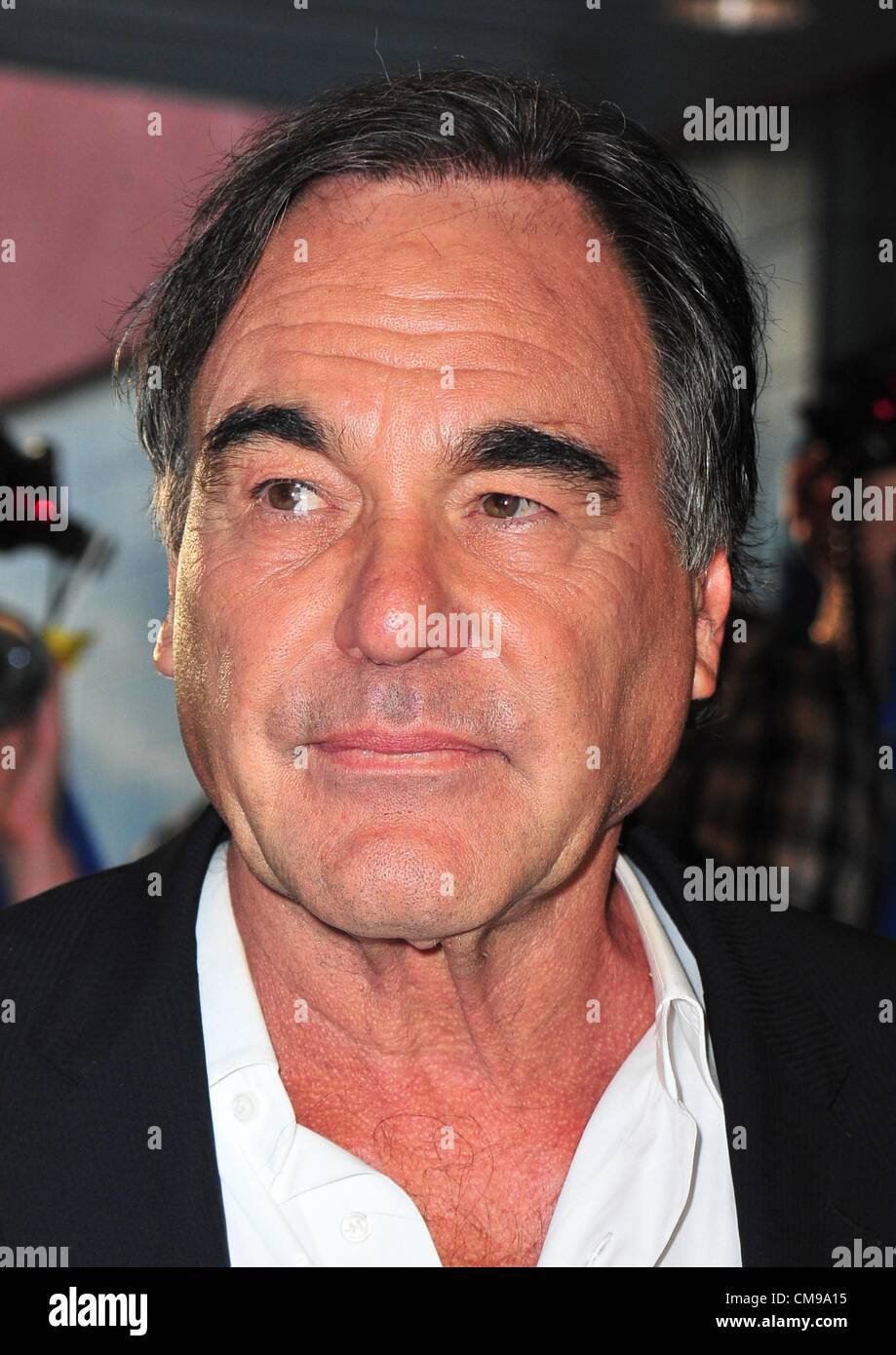 Oliver Stone at arrivals for SAVAGES Premiere, School of Visual Arts ...