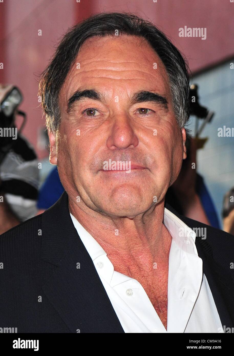 Oliver Stone at arrivals for SAVAGES Premiere, School of Visual Arts ...