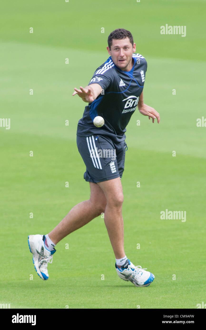 28/06/2012 London England. England's Tim Bresnan, during the training ...
