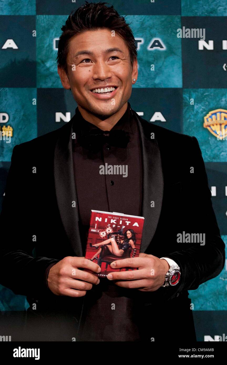 June 28, 2012 : Tokyo, Japan – Japanese former K1 fighter Masato ...