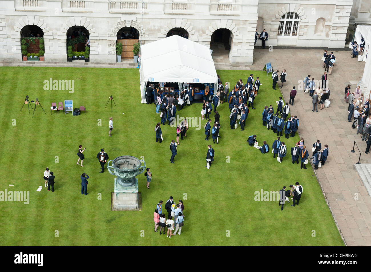 Cambridge University students graduate June 28th 2012, at the Senate ...
