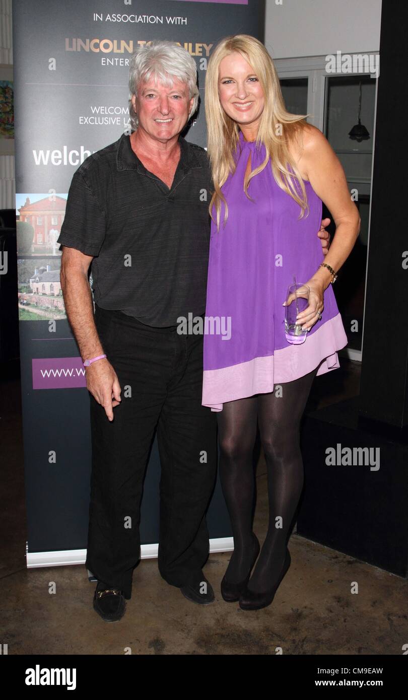 London - Willie Morgan and Gaynor Morgan at the Welch Morgan Locations ...