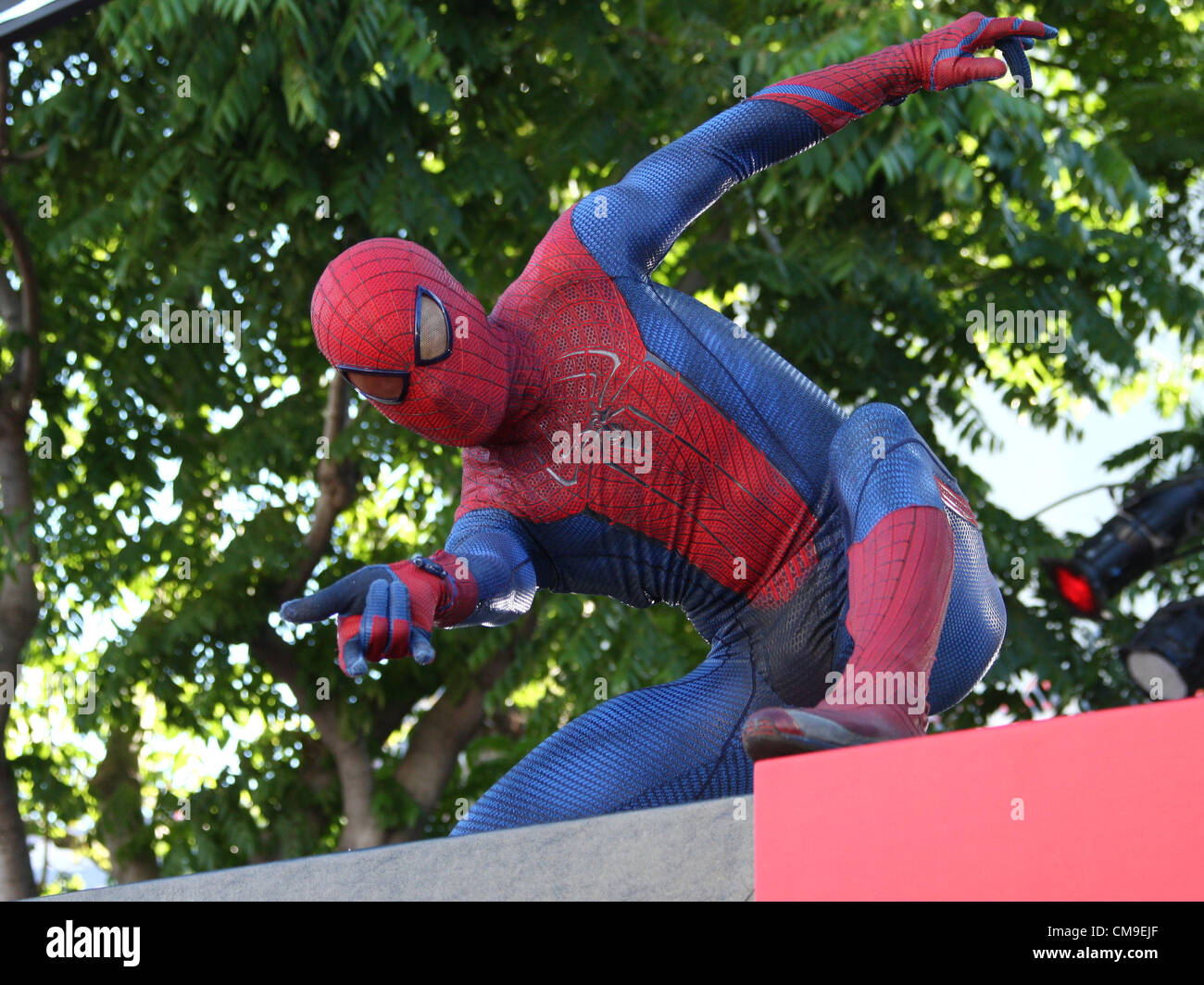 SPIDER-MAN THE AMAZING SPIDER-MAN. WORLD PREMIERE LOS ANGELES ...