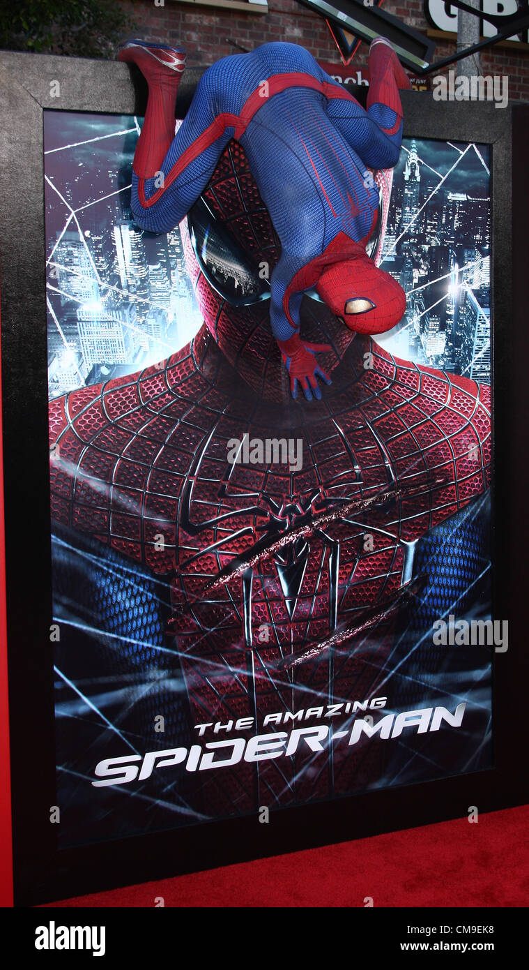 SPIDER-MAN THE AMAZING SPIDER-MAN. WORLD PREMIERE LOS ANGELES ...
