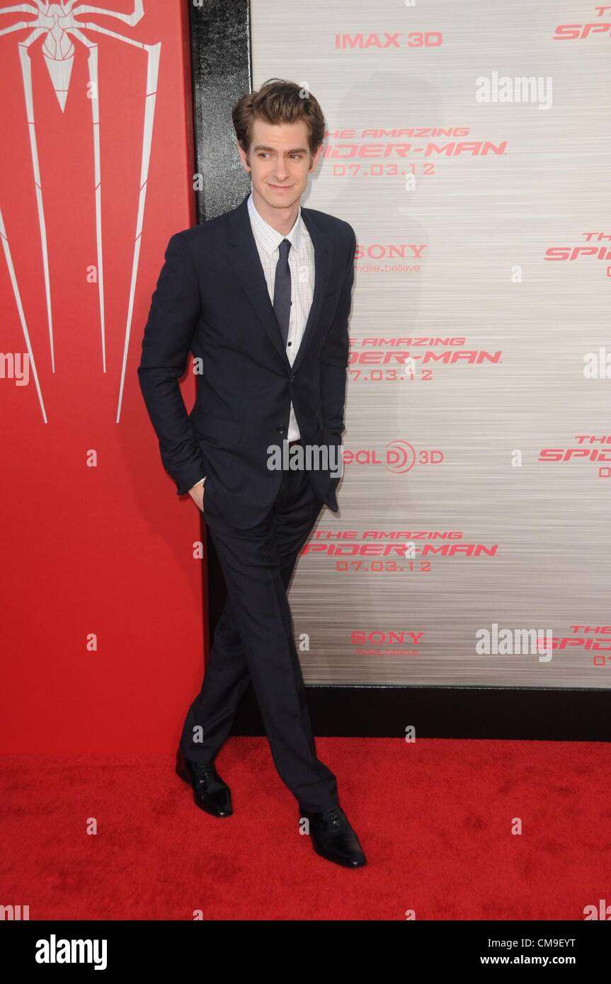 Andrew Garfield at arrivals for THE AMAZING SPIDER-MAN Premiere ...
