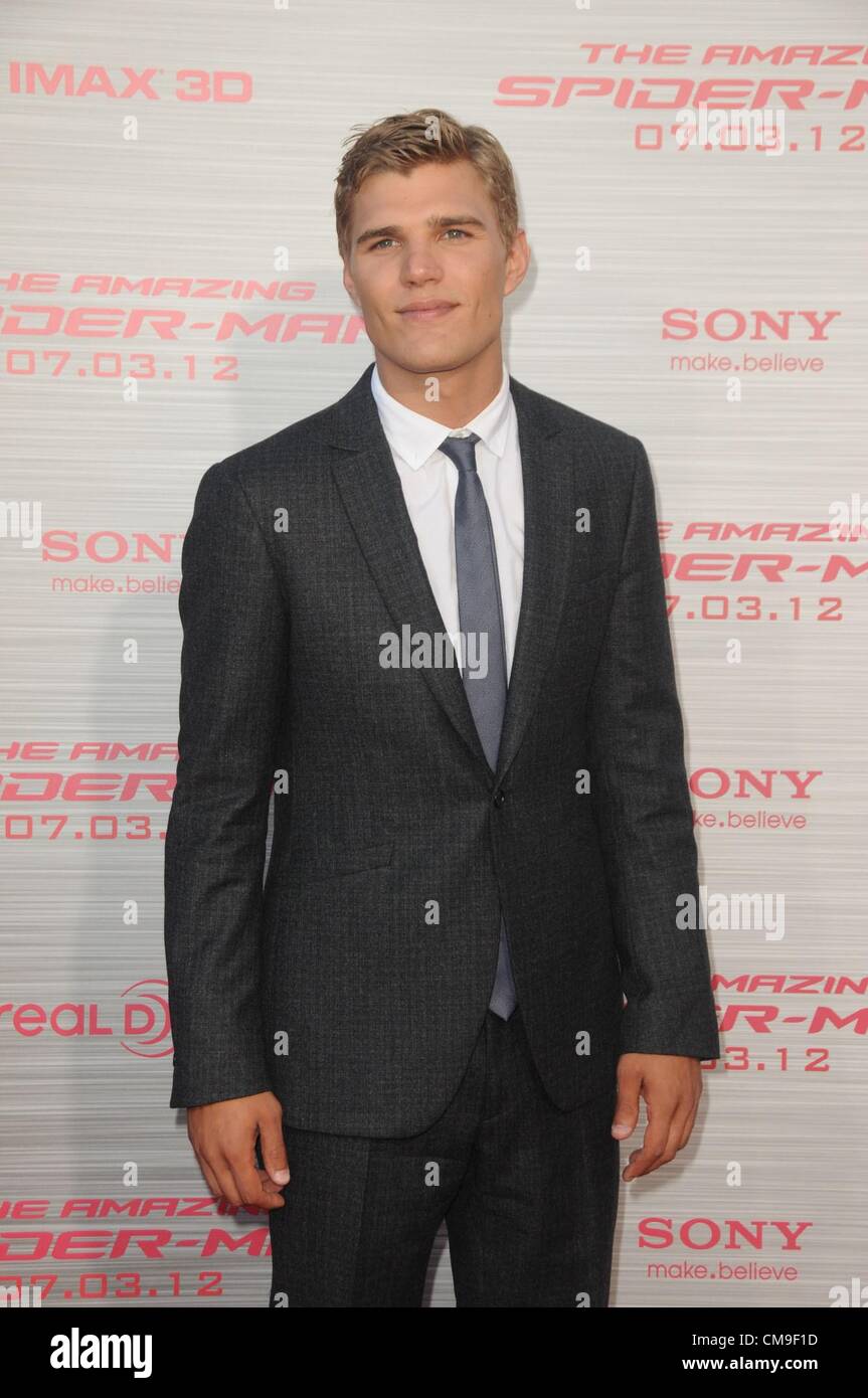 Chris Zylka at arrivals for THE AMAZING SPIDER-MAN Premiere, Regency ...