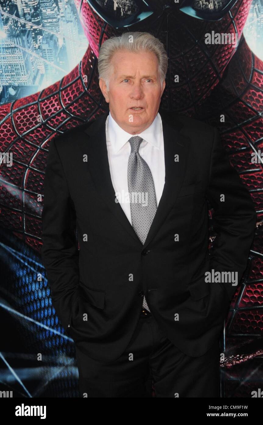 Martin Sheen at arrivals for THE AMAZING SPIDER-MAN Premiere, Regency ...