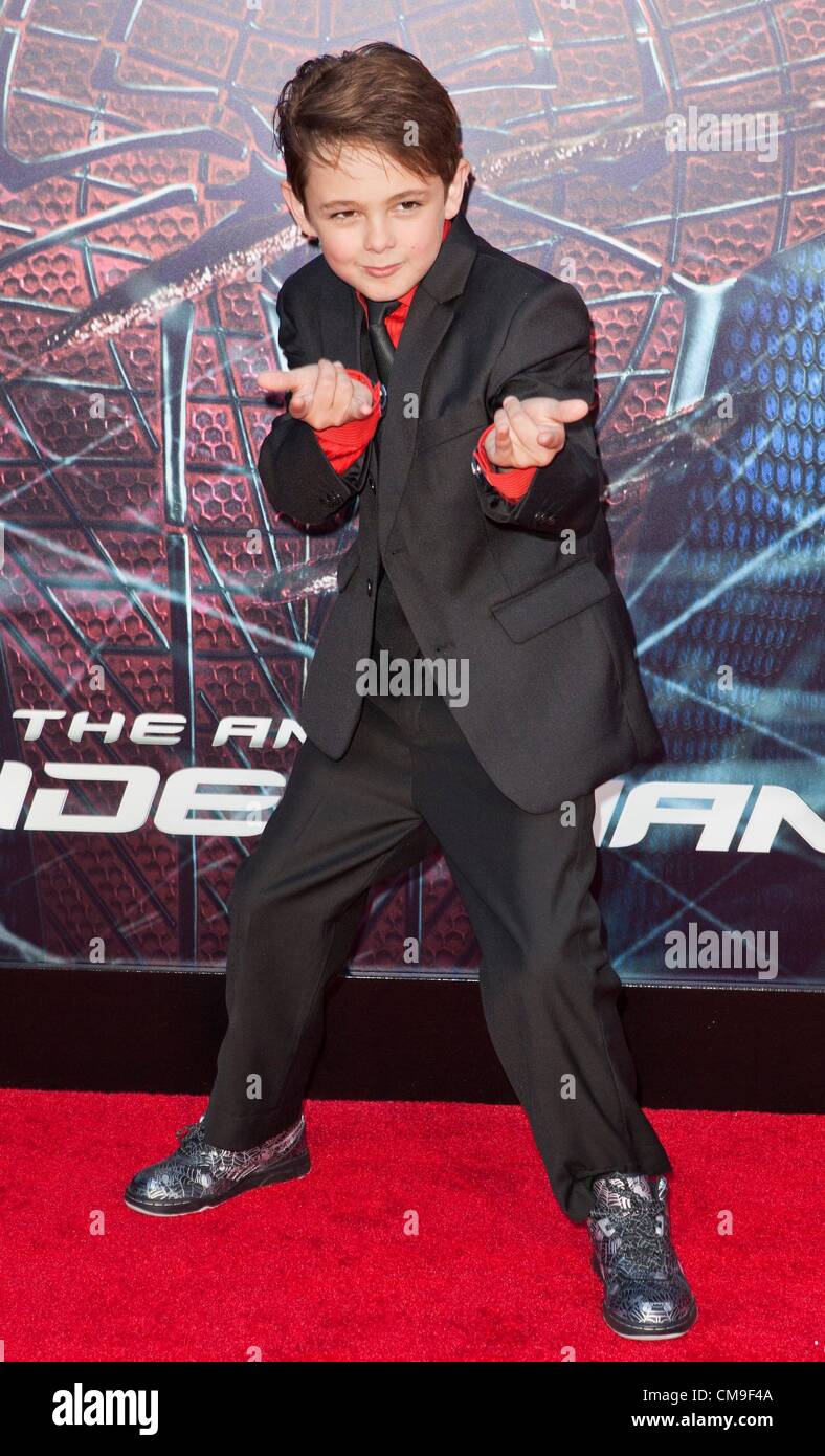 Max Charles at arrivals for THE AMAZING SPIDER-MAN Premiere, Regency ...