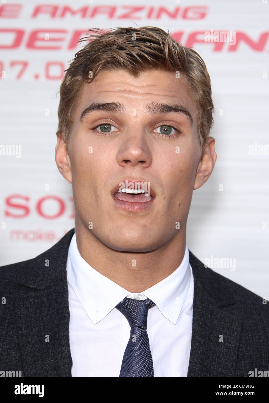 CHRIS ZYLKA THE AMAZING SPIDER-MAN. WORLD PREMIERE LOS ANGELES ...
