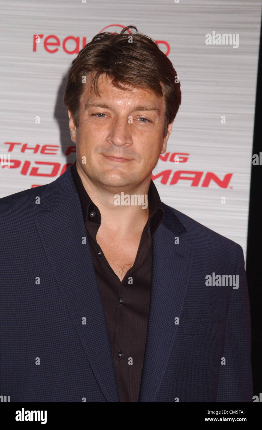 June 28, 2012 - Hollywood, California, U.S. - Nathan Fillion attends ...