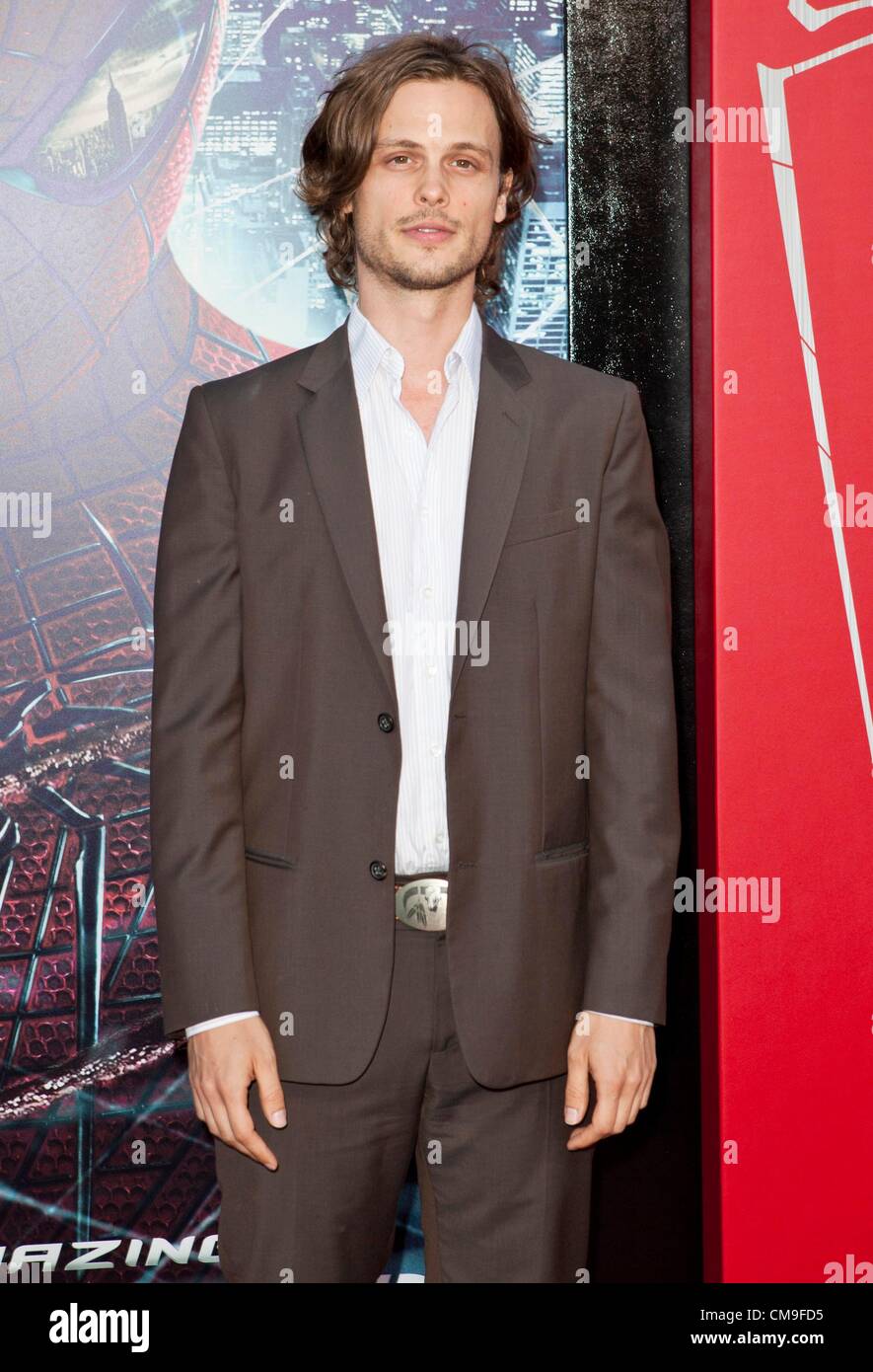Matthew Gray Gubler at arrivals for THE AMAZING SPIDER-MAN Premiere ...