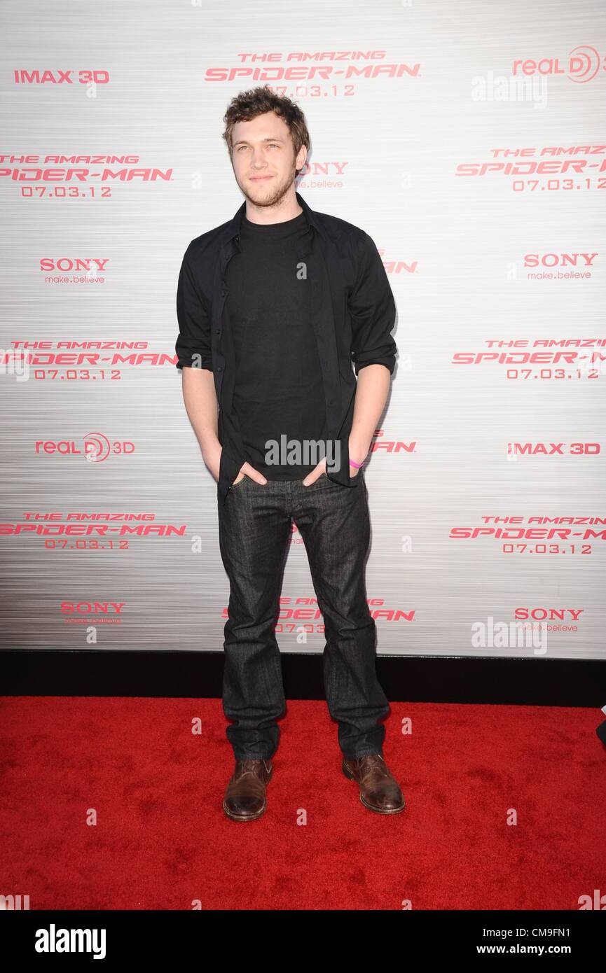 Phillip Phillips at arrivals for THE AMAZING SPIDER-MAN Premiere ...