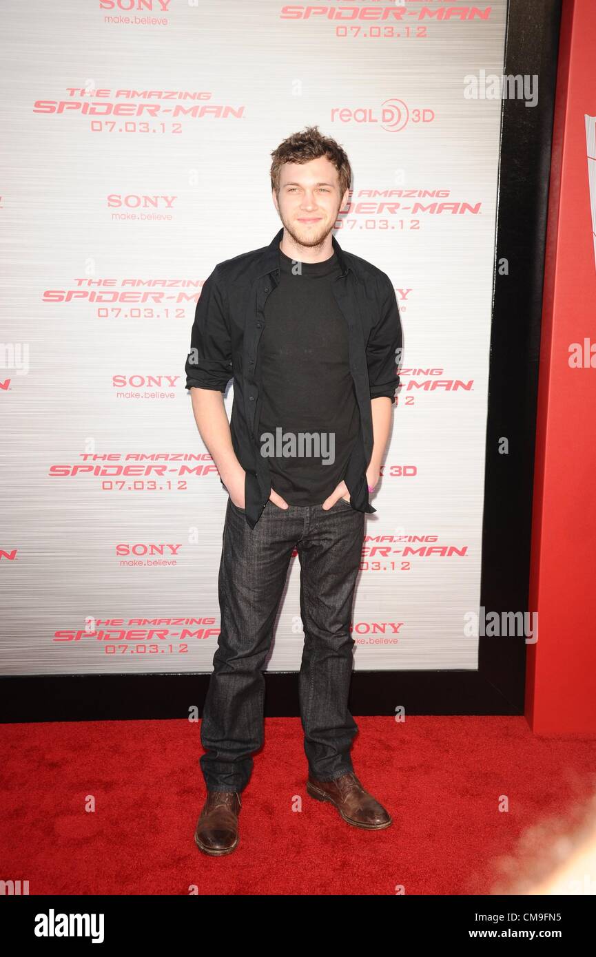 Phillip Phillips at arrivals for THE AMAZING SPIDER-MAN Premiere ...