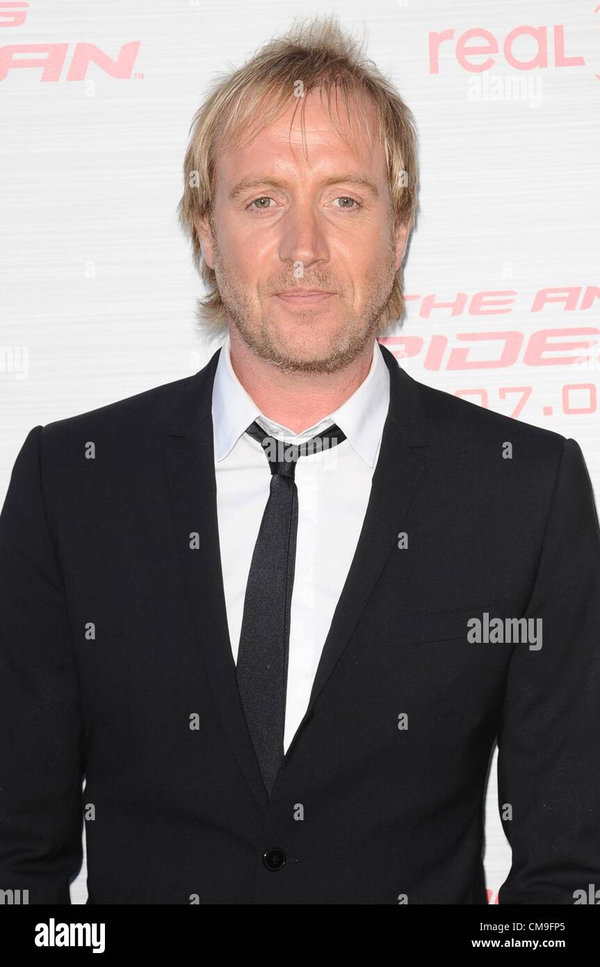 Rhys Ifans at arrivals for THE AMAZING SPIDER-MAN Premiere, Regency ...