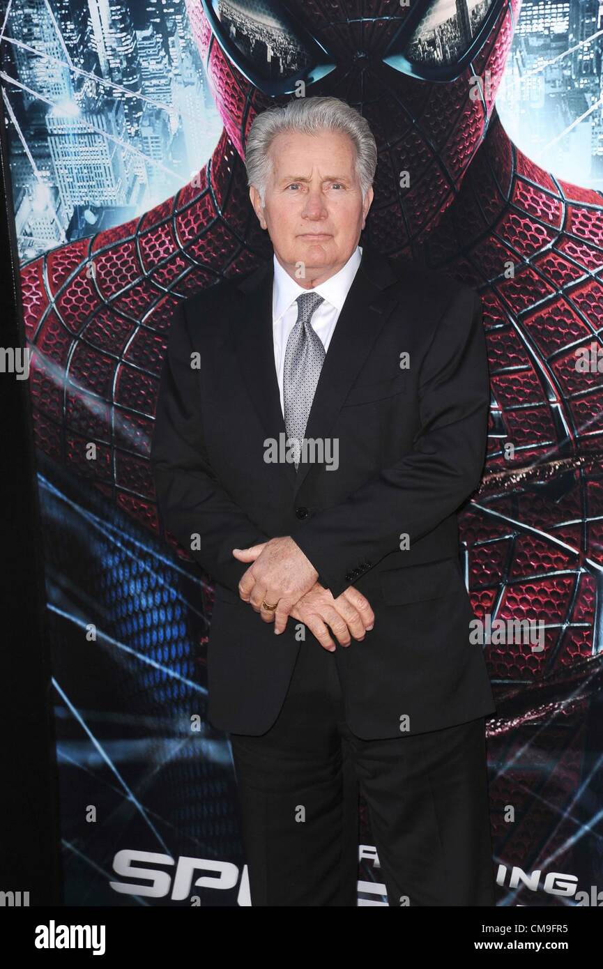 Martin Sheen at arrivals for THE AMAZING SPIDER-MAN Premiere, Regency ...