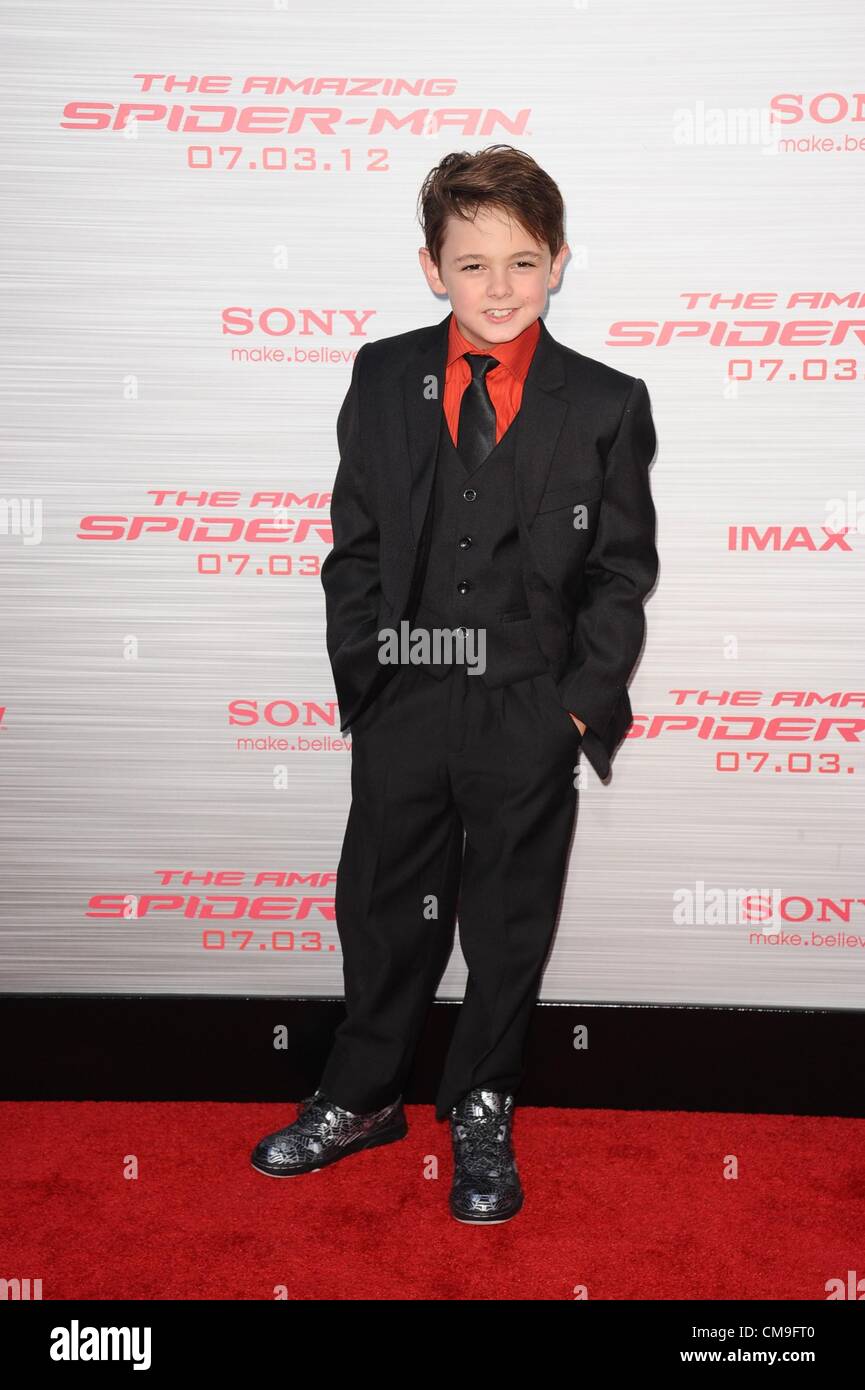 Max Charles at arrivals for THE AMAZING SPIDER-MAN Premiere, Regency ...