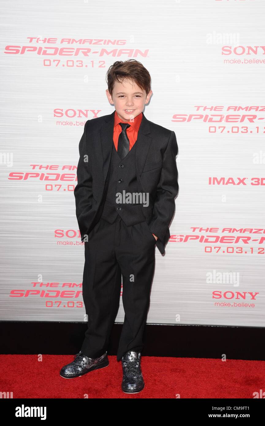 Max Charles at arrivals for THE AMAZING SPIDER-MAN Premiere, Regency ...