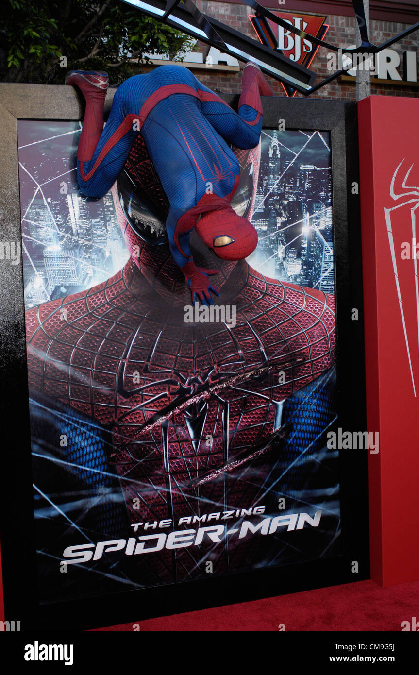 June 29, 2012 - Hollywood, California, U.S. - Spider-Man during the ...