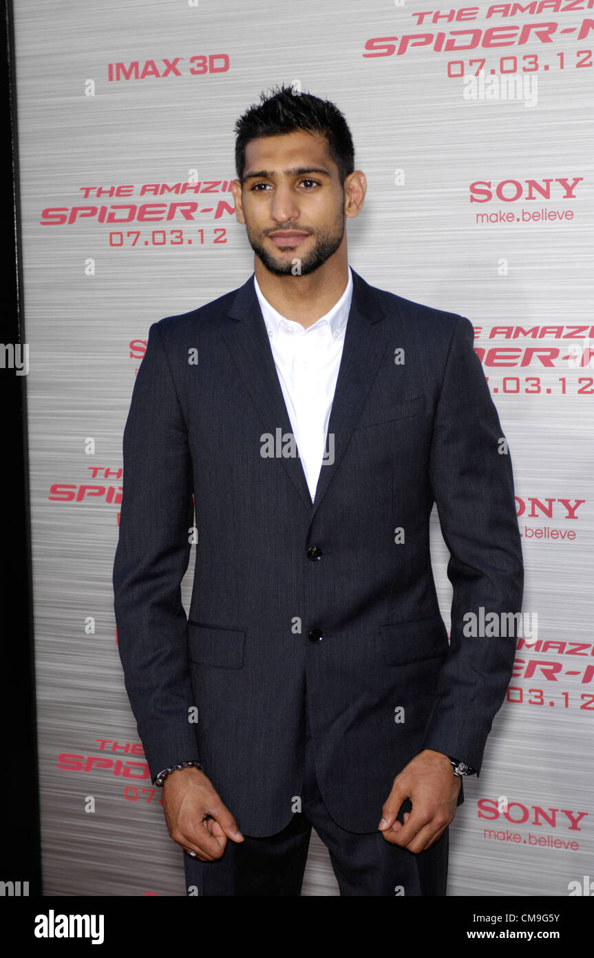 June 29, 2012 - Hollywood, California, U.S. - Amir Khan during the ...