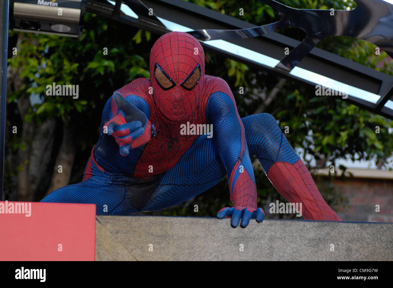 June 29, 2012 - Hollywood, California, U.S. - Spider-Man during the ...