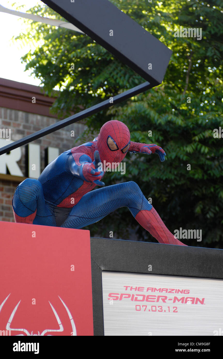 June 29, 2012 - Hollywood, California, U.S. - Spider-Man during the ...