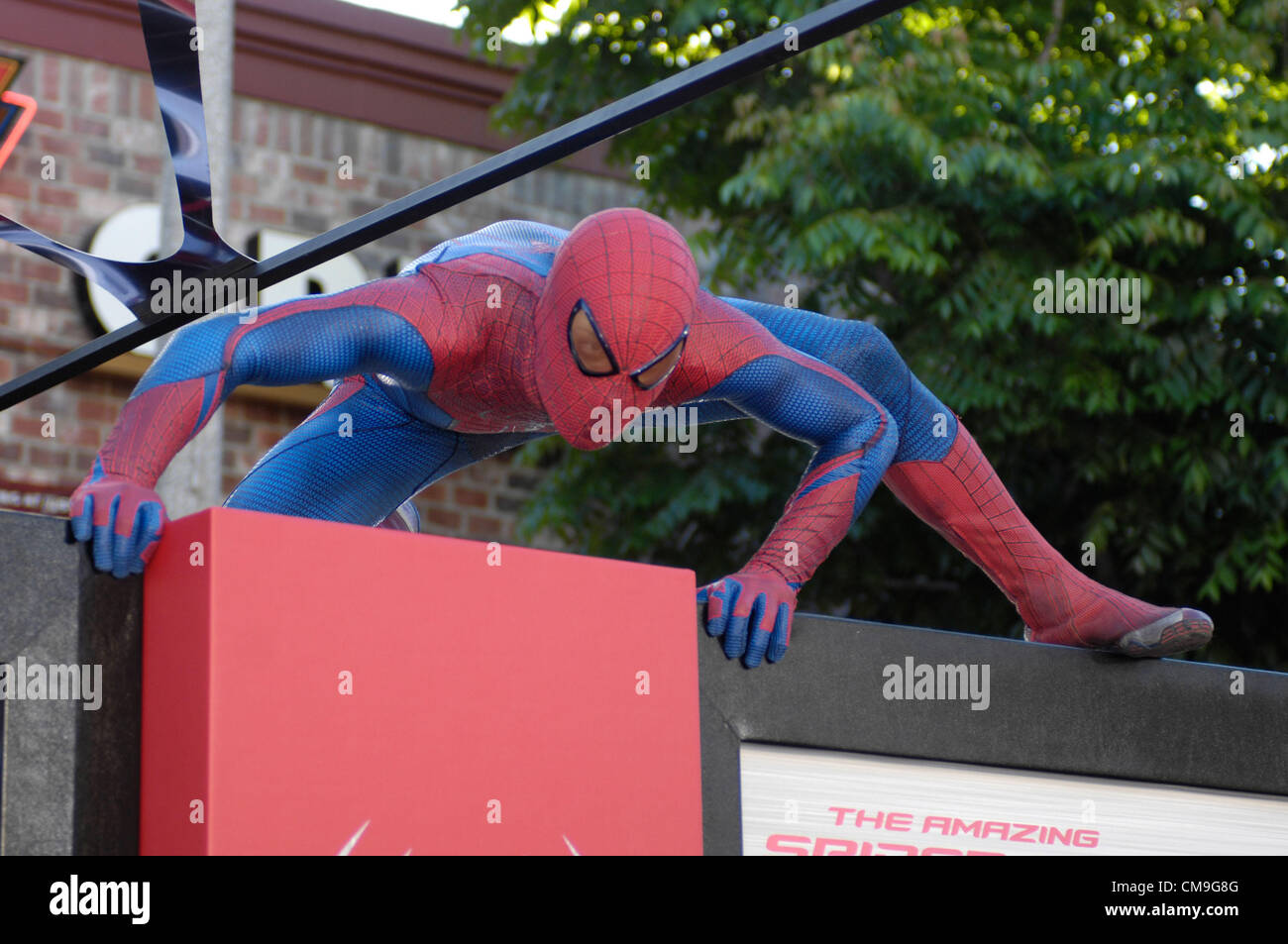 June 29, 2012 - Hollywood, California, U.S. - Spider-Man during the ...