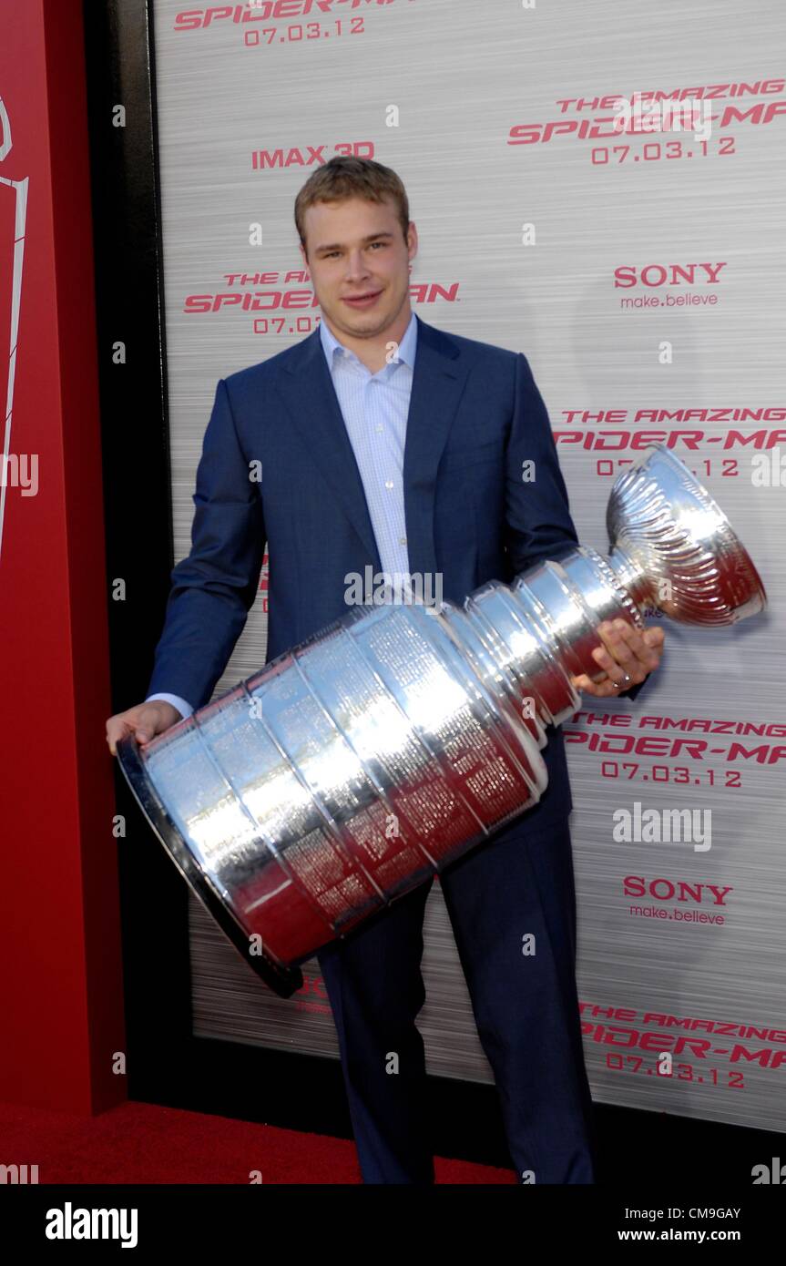 Dustin Brown at arrivals for THE AMAZING SPIDER-MAN Premiere, Regency ...