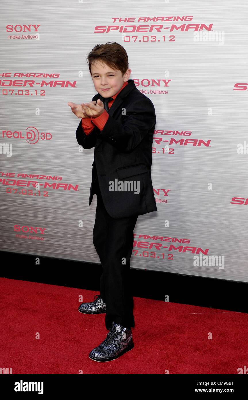 Max Charles at arrivals for THE AMAZING SPIDER-MAN Premiere, Regency ...