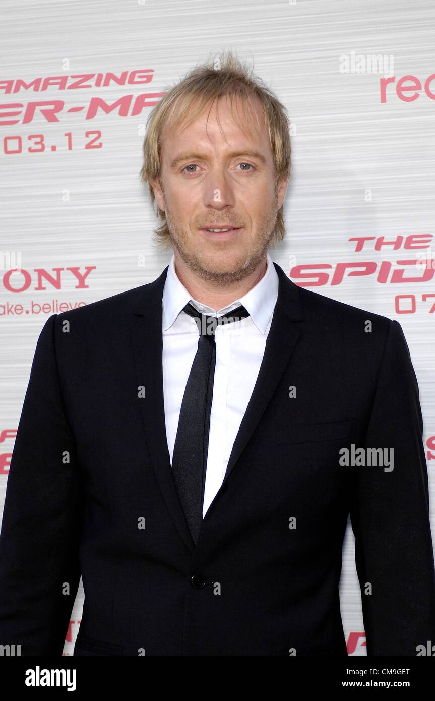 Rhys Ifans at arrivals for THE AMAZING SPIDER-MAN Premiere, Regency ...