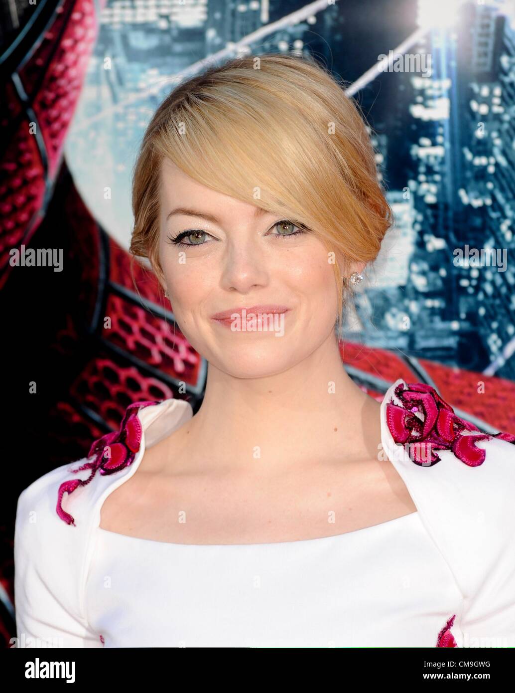 Emma Stone at arrivals for THE AMAZING SPIDER-MAN Premiere, Regency Village Westwood Theatre ...