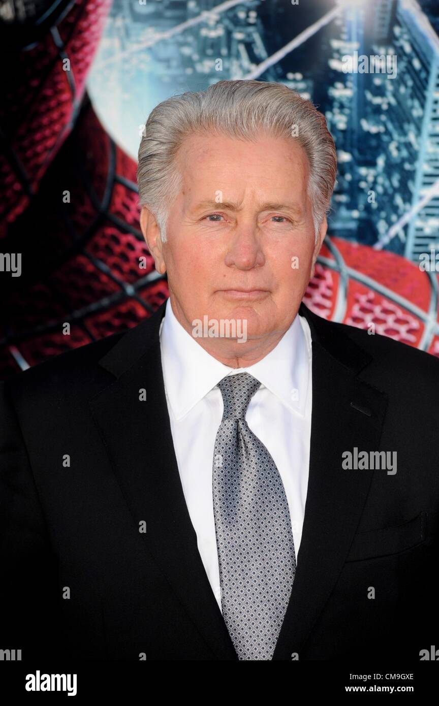 Martin Sheen at arrivals for THE AMAZING SPIDER-MAN Premiere, Regency ...