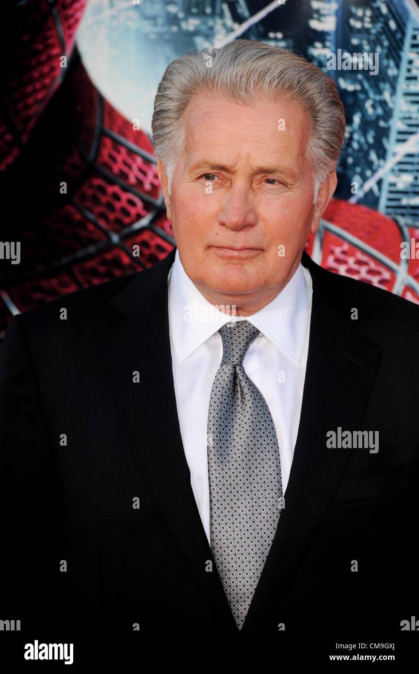 Martin Sheen at arrivals for THE AMAZING SPIDER-MAN Premiere, Regency ...