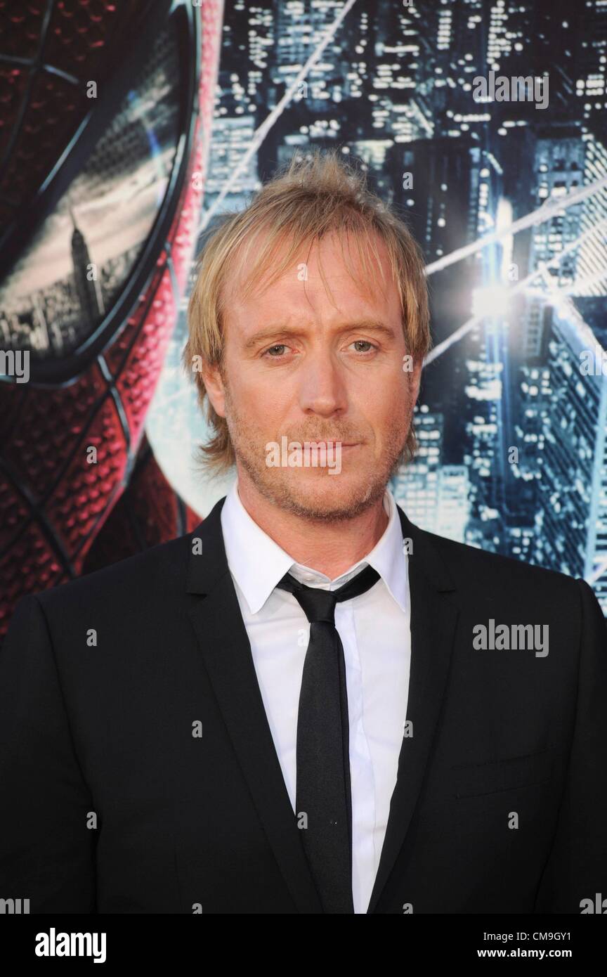 Rhys Ifans at arrivals for THE AMAZING SPIDER-MAN Premiere, Regency ...