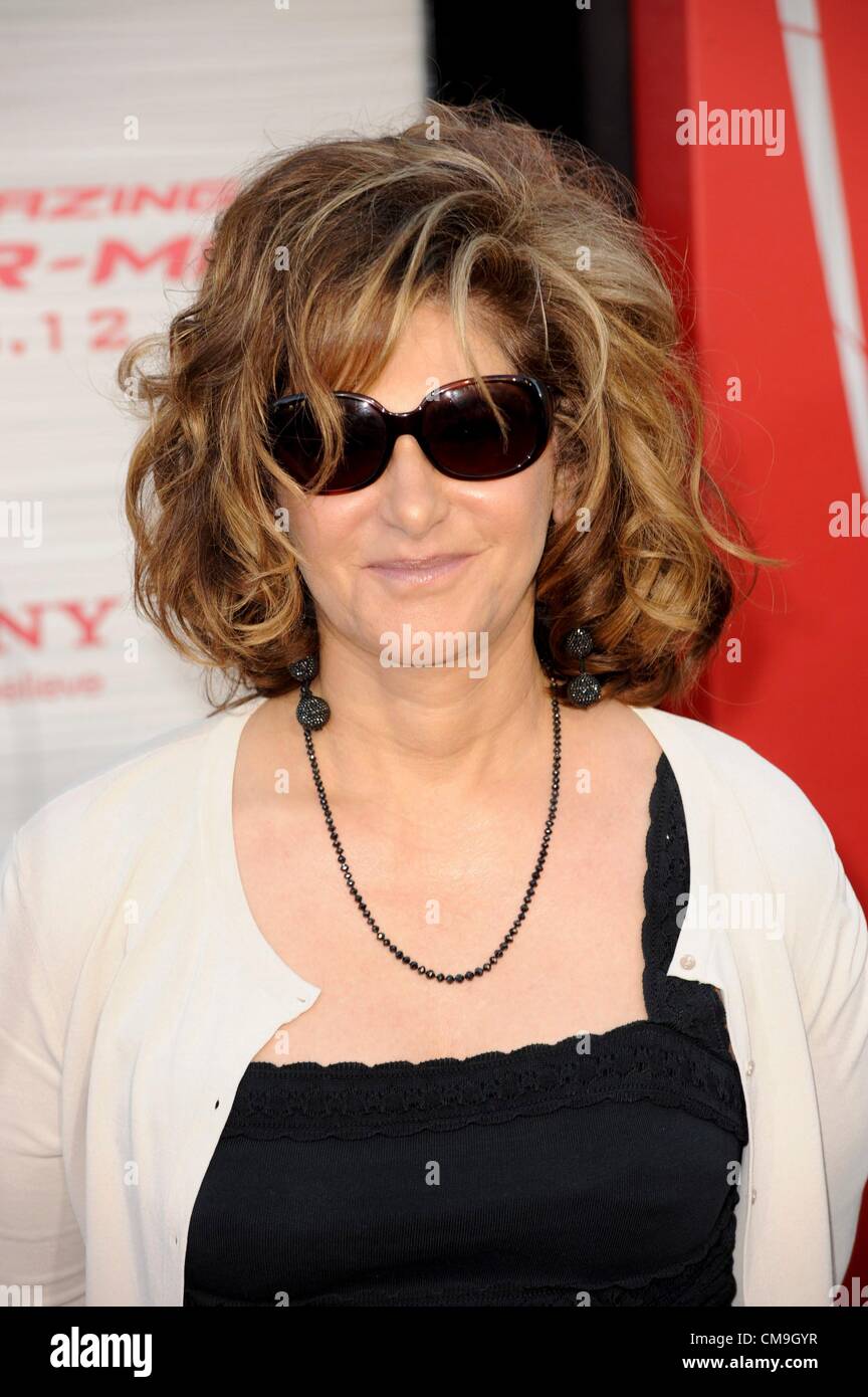 Amy Pascal at arrivals for THE AMAZING SPIDER-MAN Premiere, Regency ...