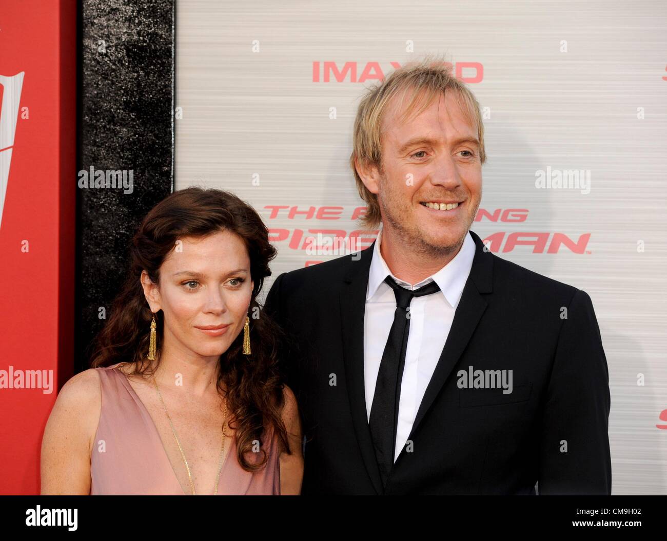 Anna Friel, Rhys Ifans at arrivals for THE AMAZING SPIDER-MAN Premiere ...