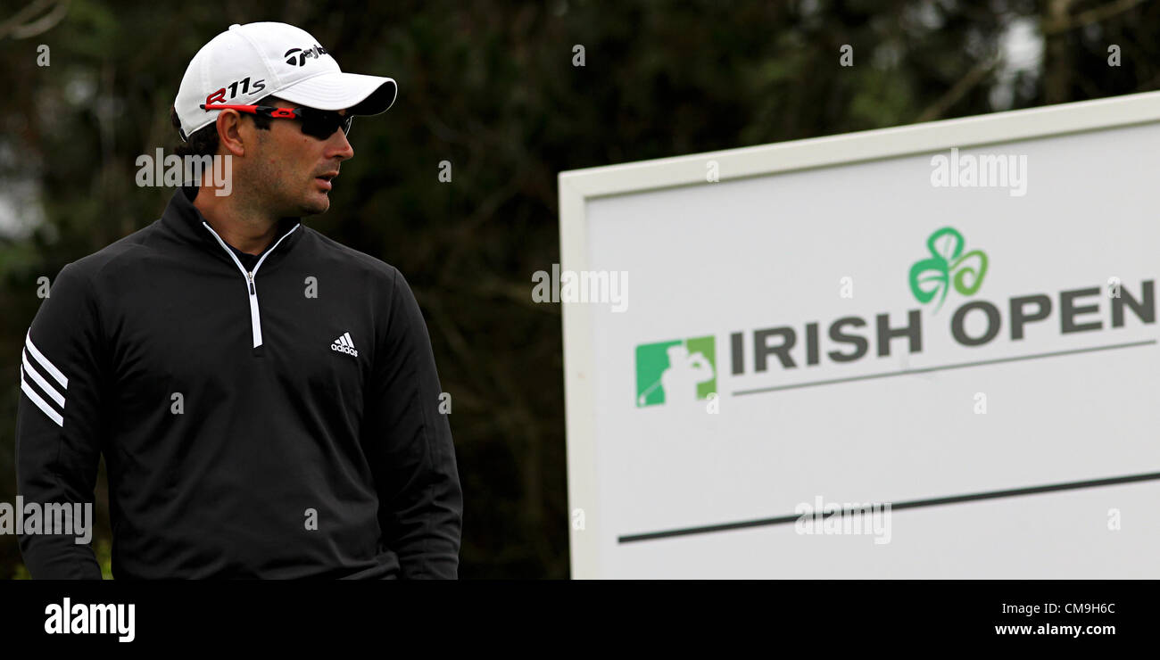 29.06.2012. County Antrim, Northern Ireland. Northern Ireland's Gareth ...