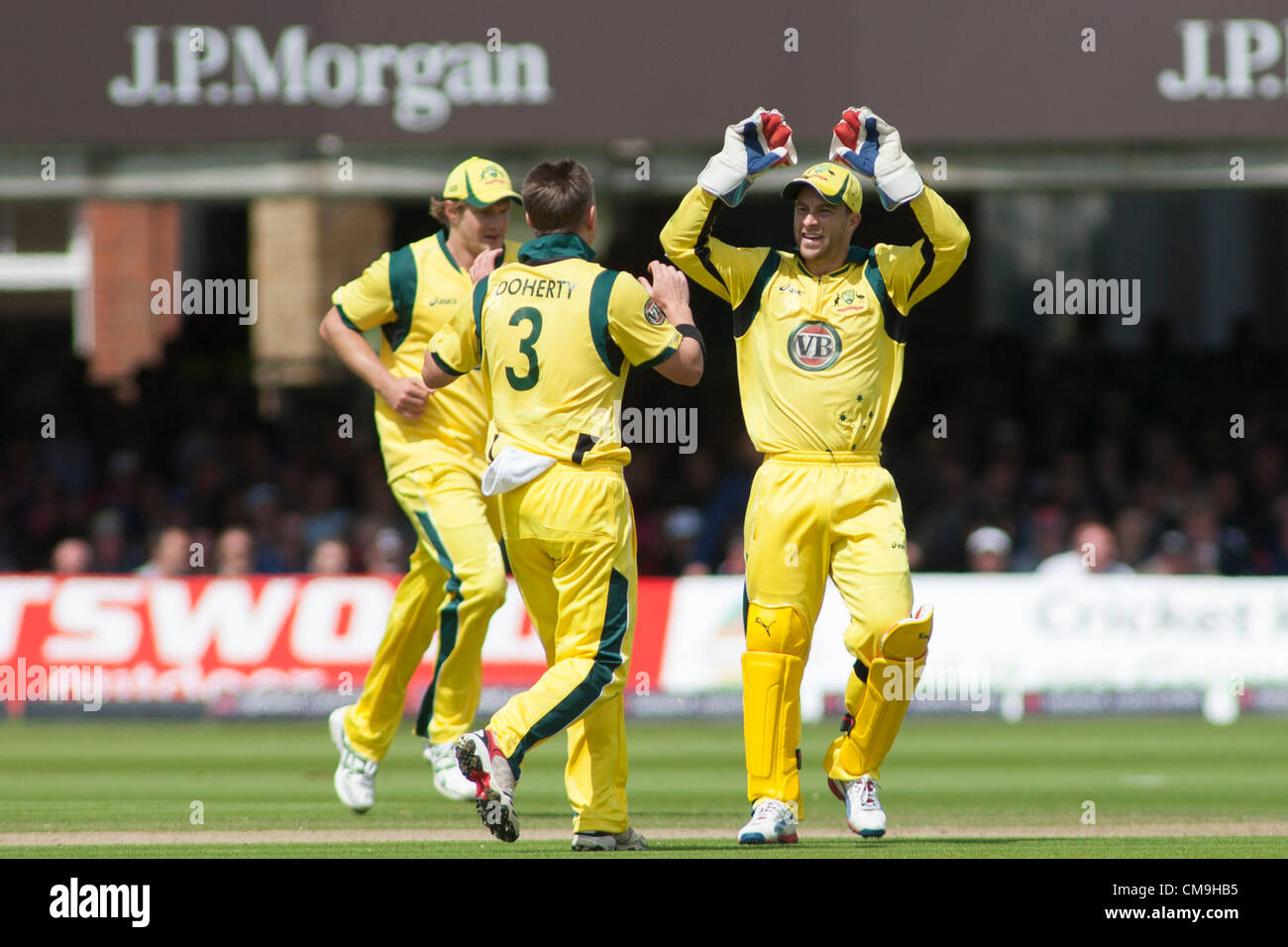 UK. 29/06/2012 London England. Australia's Xavier Doherty, and ...