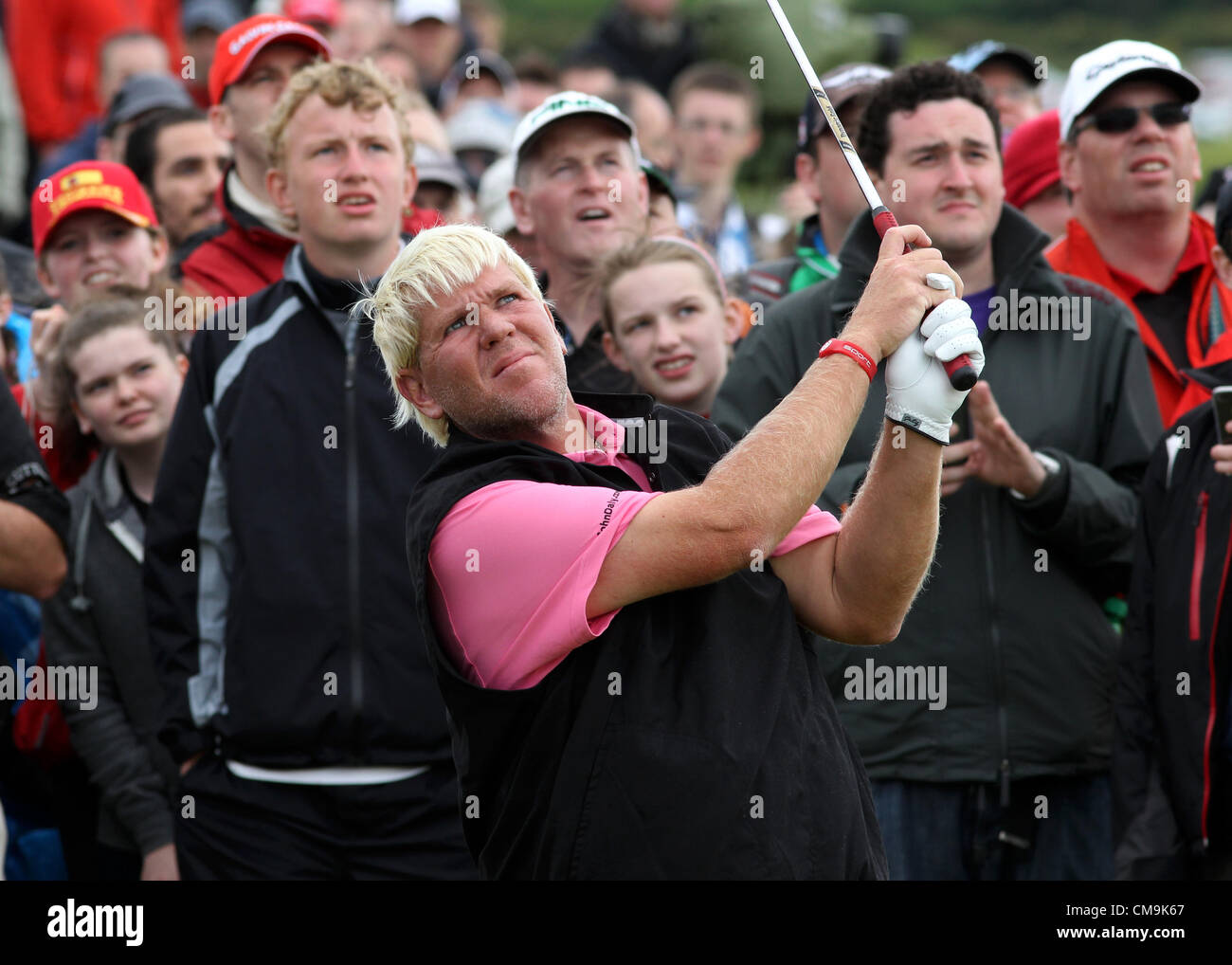 29.06.2012. County Antrim, Northern Ireland. American John Daly during ...