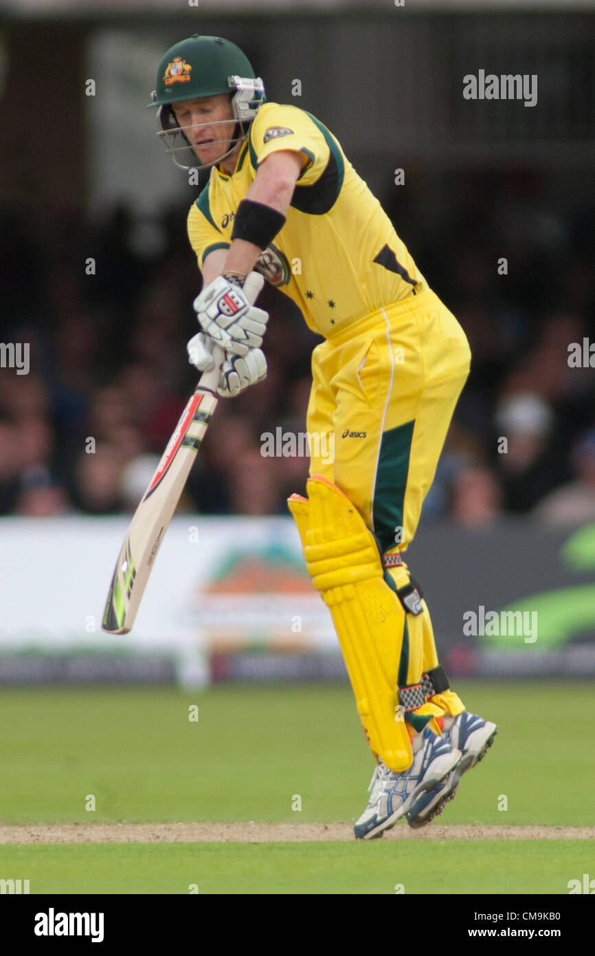 29/06/2012 London England. Australia's George Bailey, batting during ...